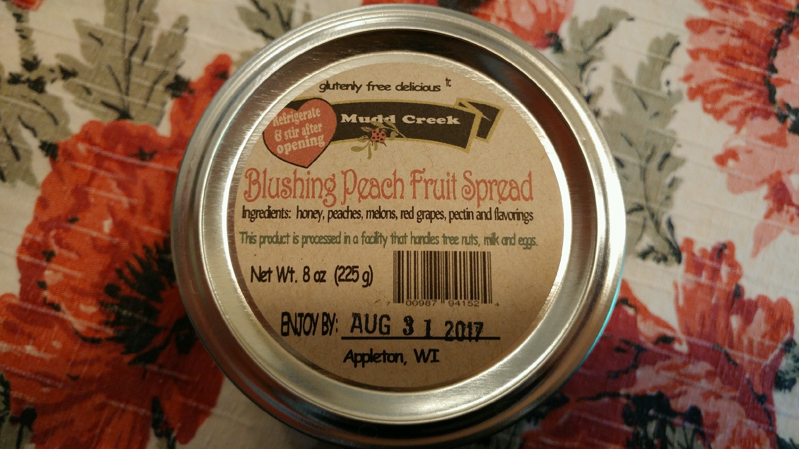 Blushing Peach Fruit Spread | Mudd Creek, LLC